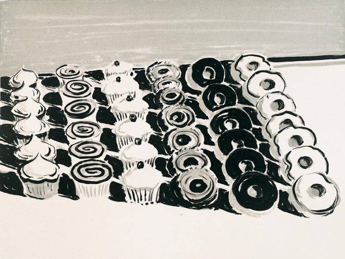 Wayne Thiebaud Cupcake